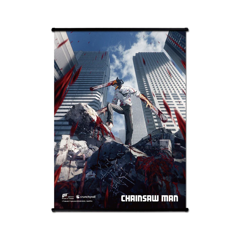 Chainsaw Man: Chainsaw Man Key Visual SS Wall Scroll | Slice of Life ...