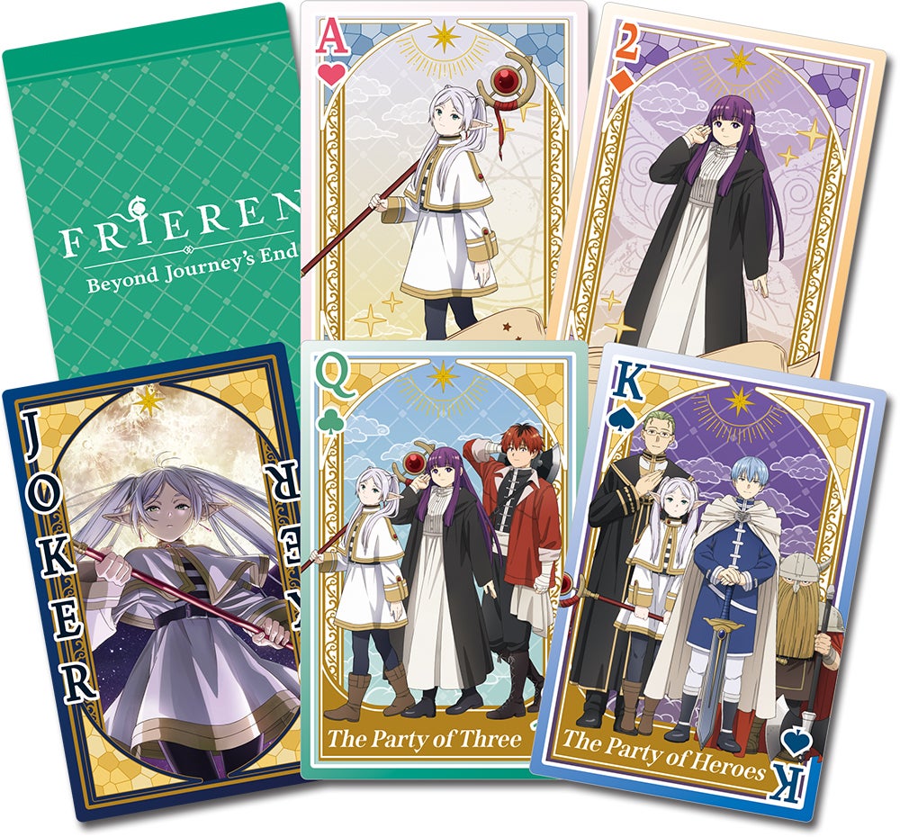 Frieren: Beyond Journey's End - Playing Cards | Slice of Life Anime and ...