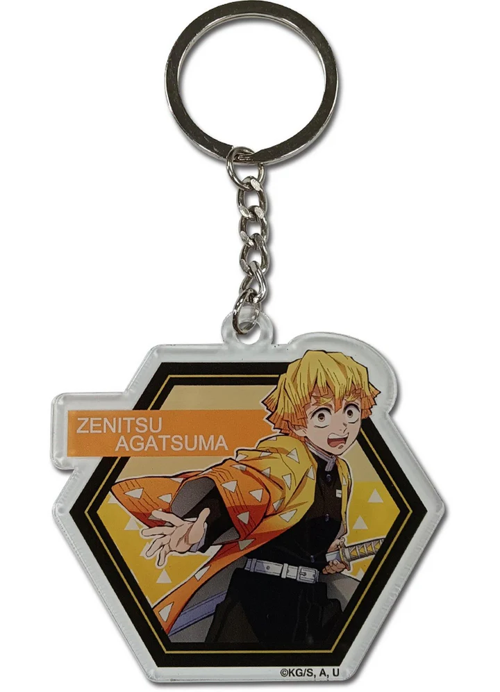 Demon Slayer TV 2 - Zenitsu Agatsuma Acrylic Keychain | Slice of Life ...