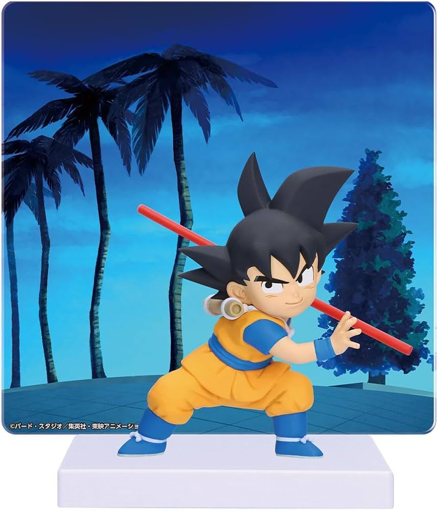 Dragon Ball Daima: Son Goku Figure with Panel | Slice of Life Anime and ...